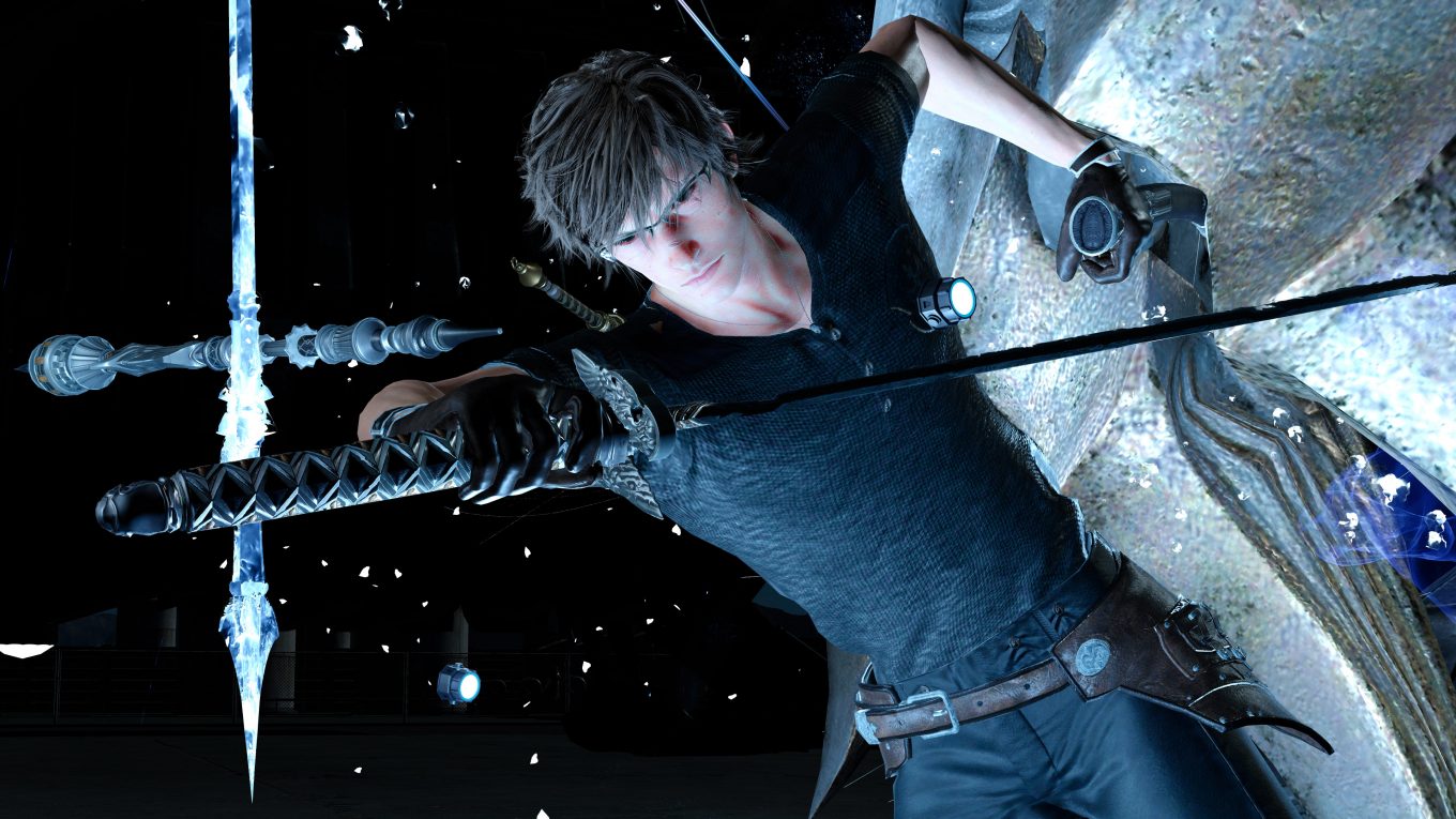Ignis using katana – Final Fantasy XV